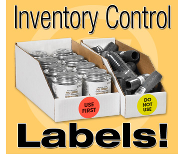Inventory Control Labels!