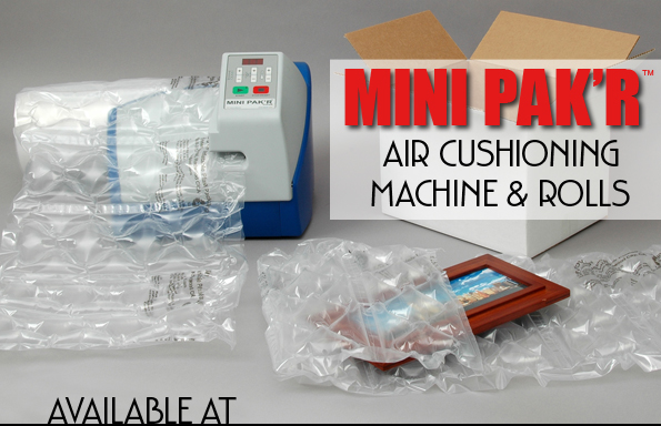 MINI PAK'R Air Cushioning Machine & Rolls!